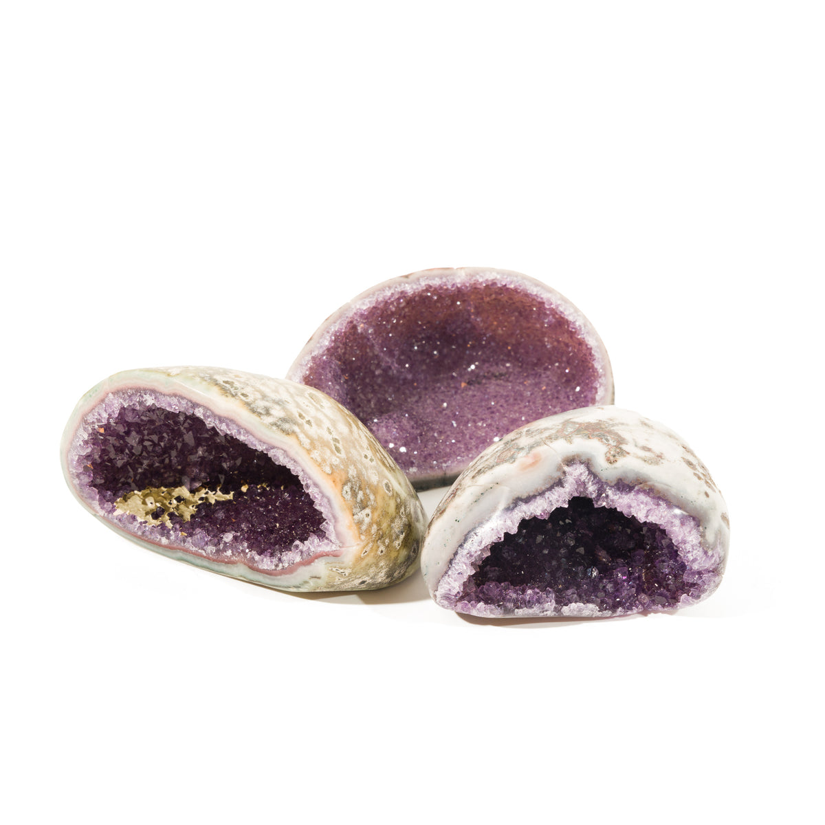Amethyst Small Polished Geode - Uruguay – Crystalarium