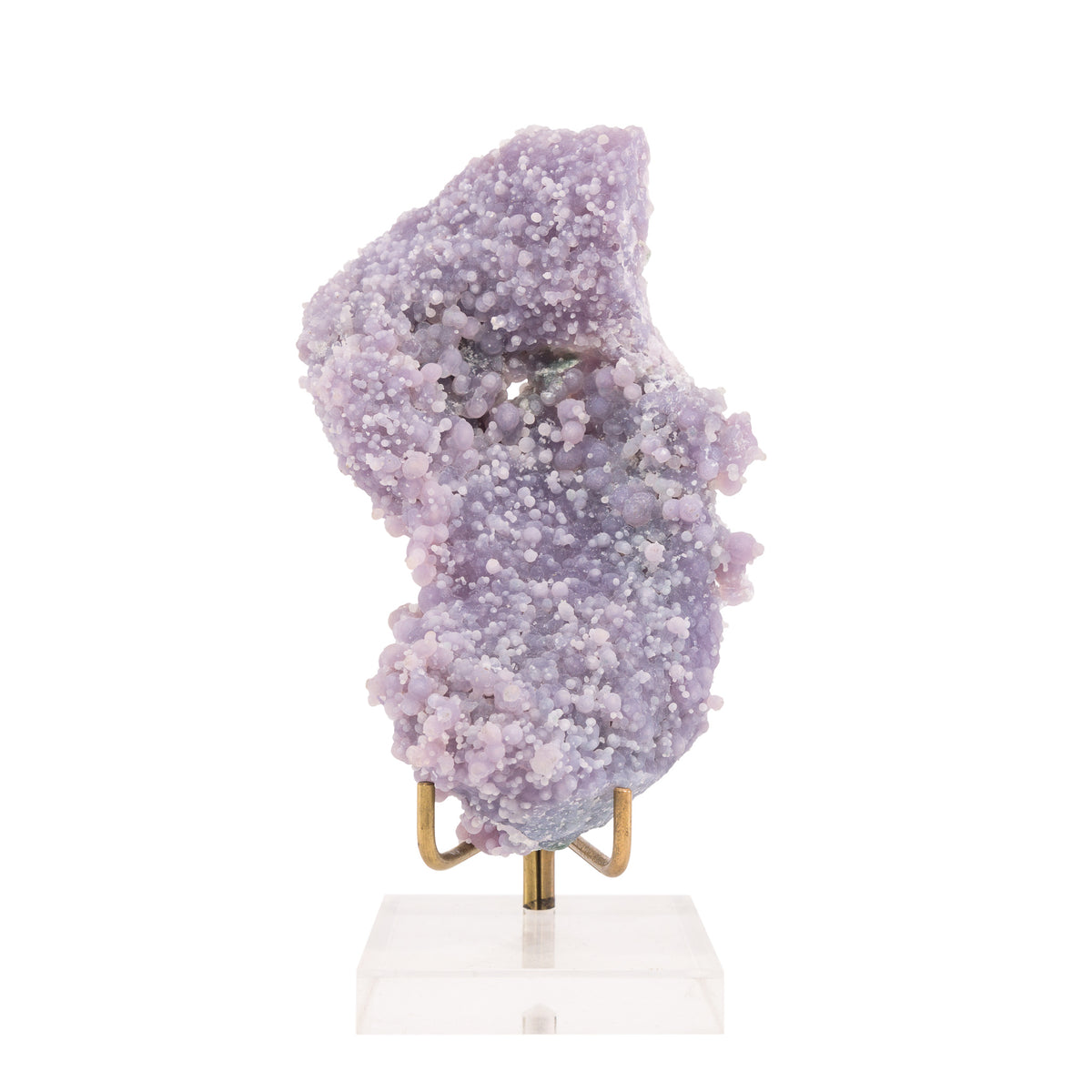 Grape Agate 5.1" Natural Crystal Cluster | 358 Grams, Indonesia ...