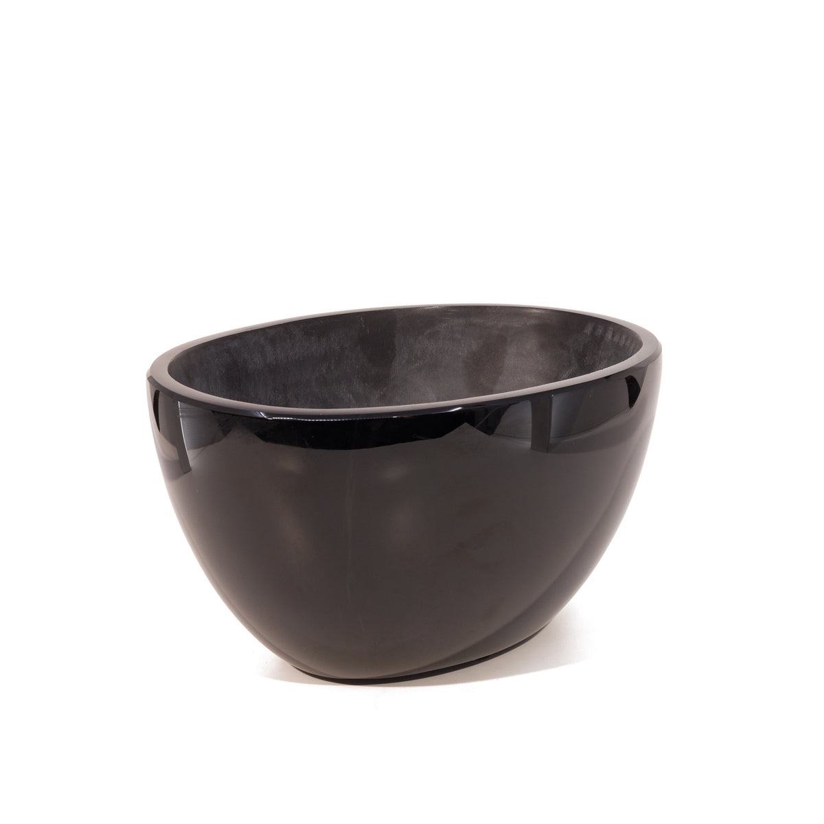 Obsidian 7.75" Polished Crystal Bowl | 2.46kg, Mexico – Crystalarium