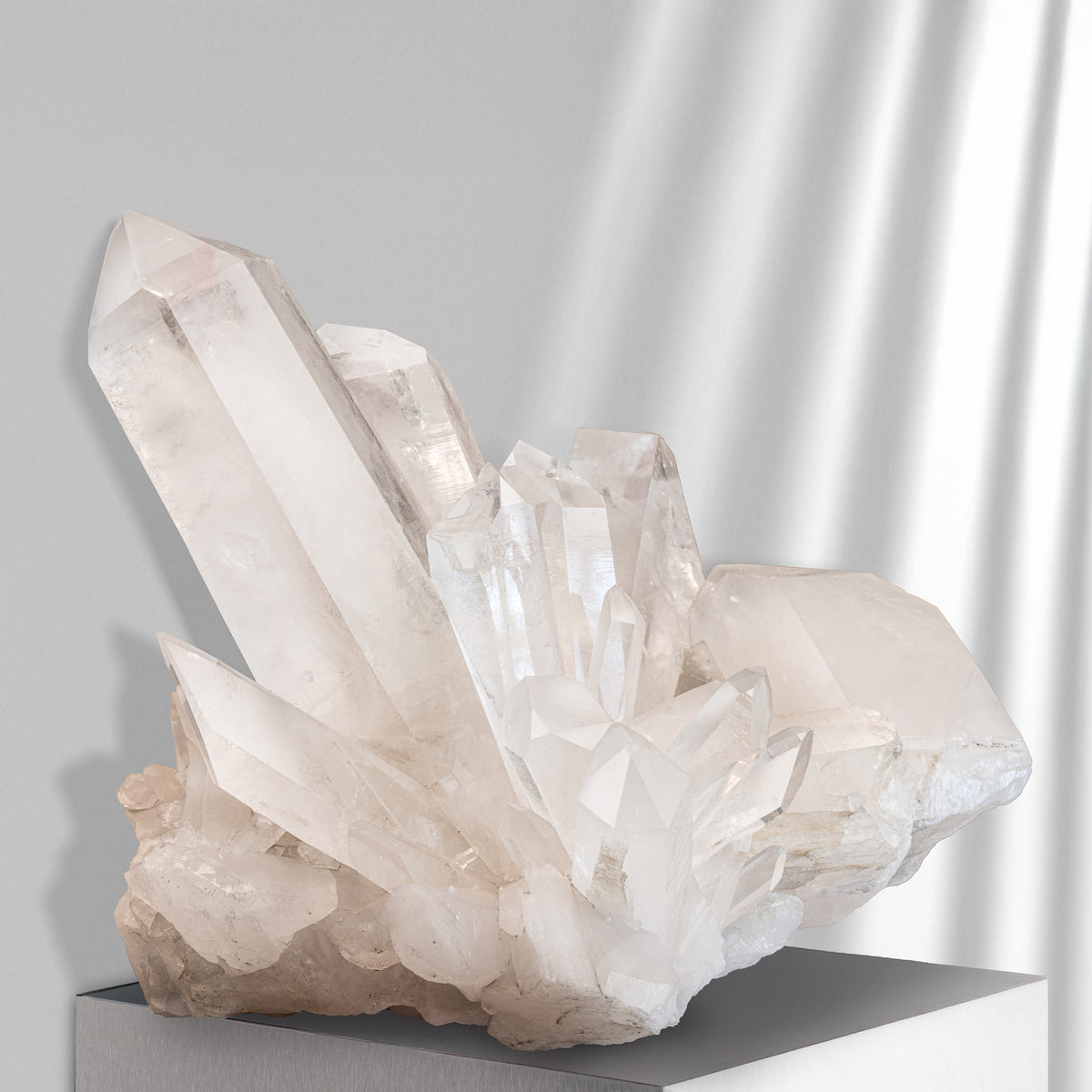 Museum Quality Massive Natural Quartz Cluster | 73.84kg, Brazil ...