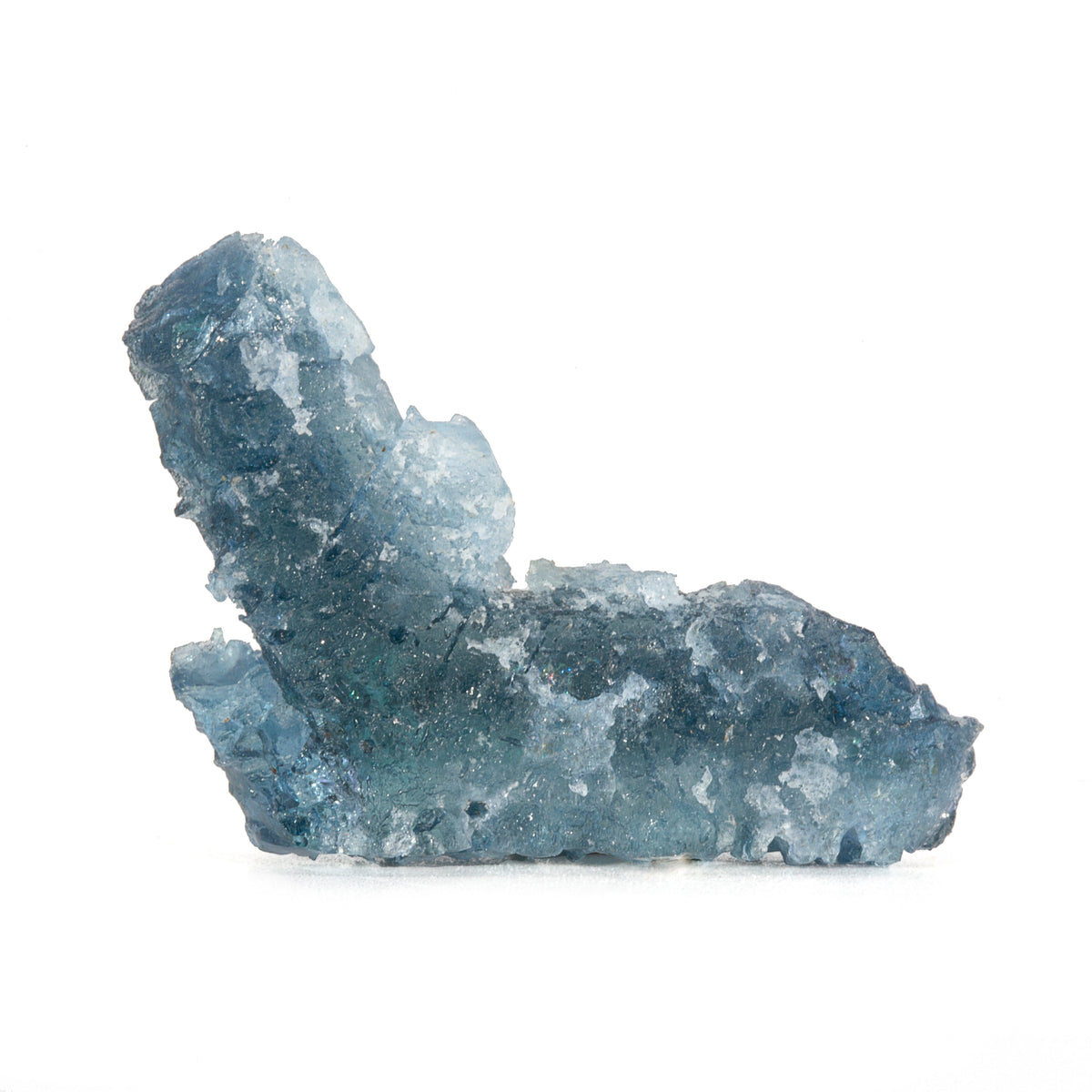 Blue Beryl- Rare Cesium Rich 34 carat Blue Beryl Etched Natural Crysta ...